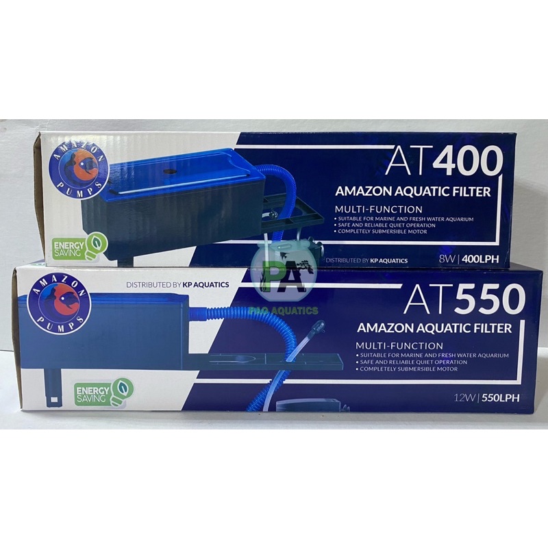 Amazon Aquatic Filter AT400 8w/400LPH AT550 overhead multi-function ...