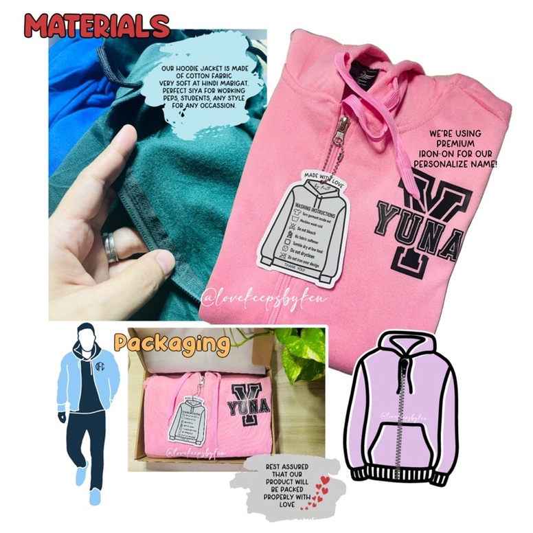 Student Jacket, Personalize Jacket | Shopee Philippines