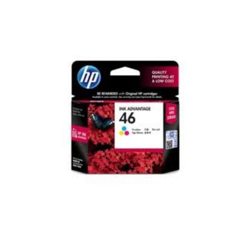 HP 46 Tri-Color Original Ink Cartridge | Shopee Philippines