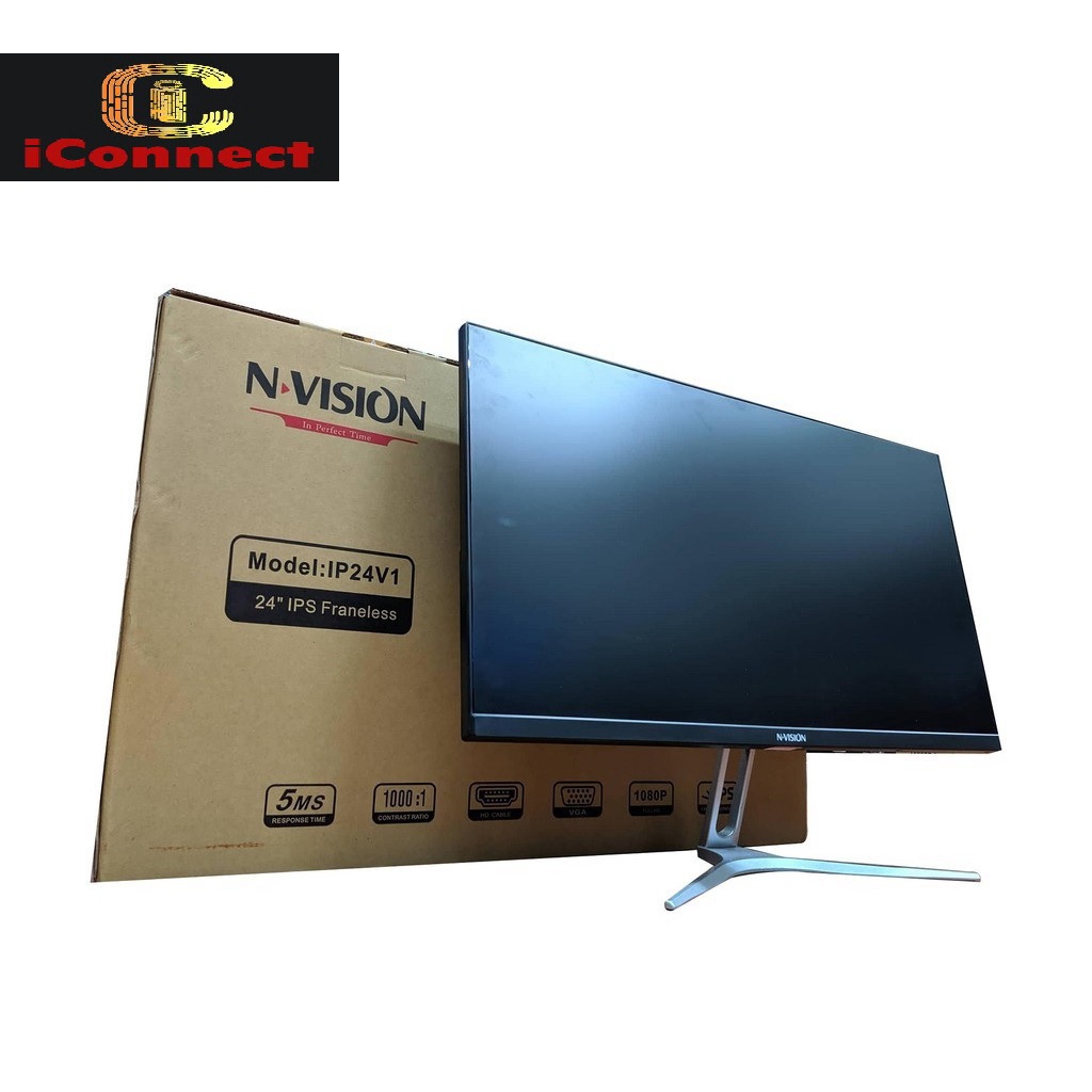 Ip24v1 Nvision Ip24v1 24inch 75hz 5ms 1080p Ips Monitor Shopee