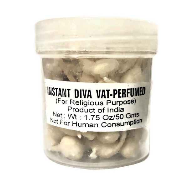 TNT Instant Diya Vat Perfumed - Ghee Wicks-Clarified Butter Wick From ...