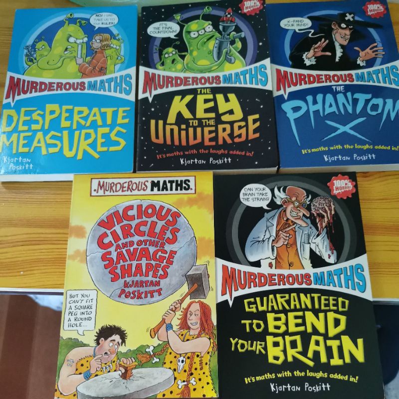 Murderous Maths Kjartan Poskitt | Shopee Philippines