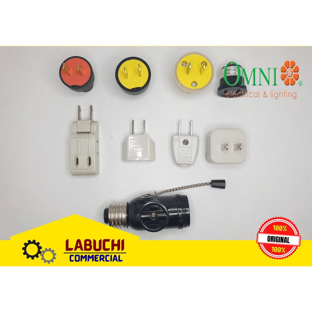 OMNI ELECTRICAL PLUGS, ADAPTERS, SOCKETS | Shopee Philippines