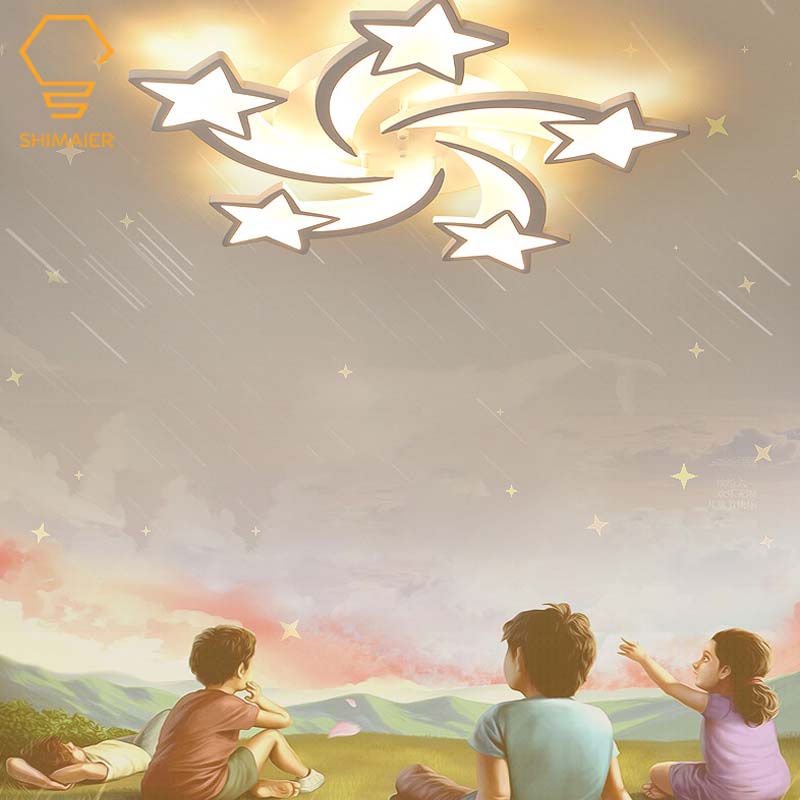 SHIMAIER Ceiling Light LED Minimalist Stars Meteor Indoor Light for ...