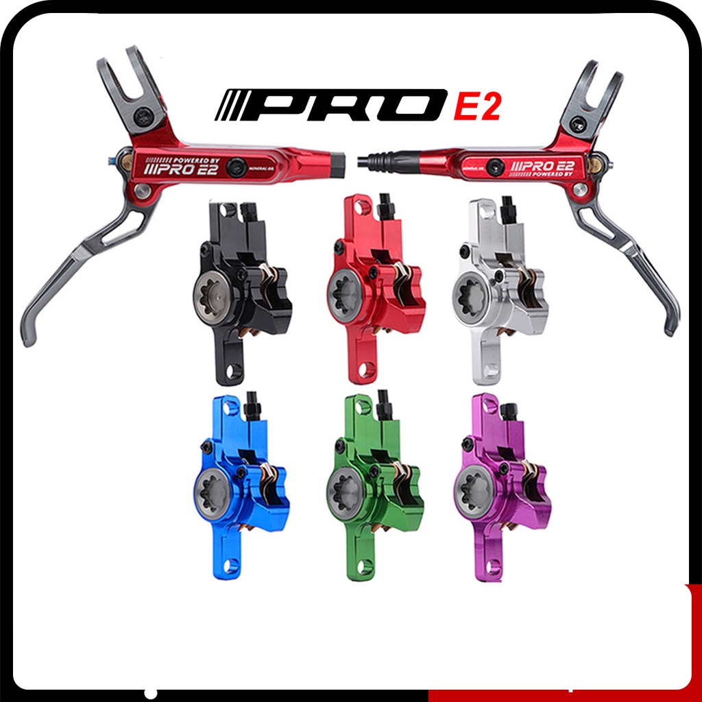 Bicycle Hydraulic Disc Brake 2 Piston MTB Brake Caliper IIIPRO E2 ...