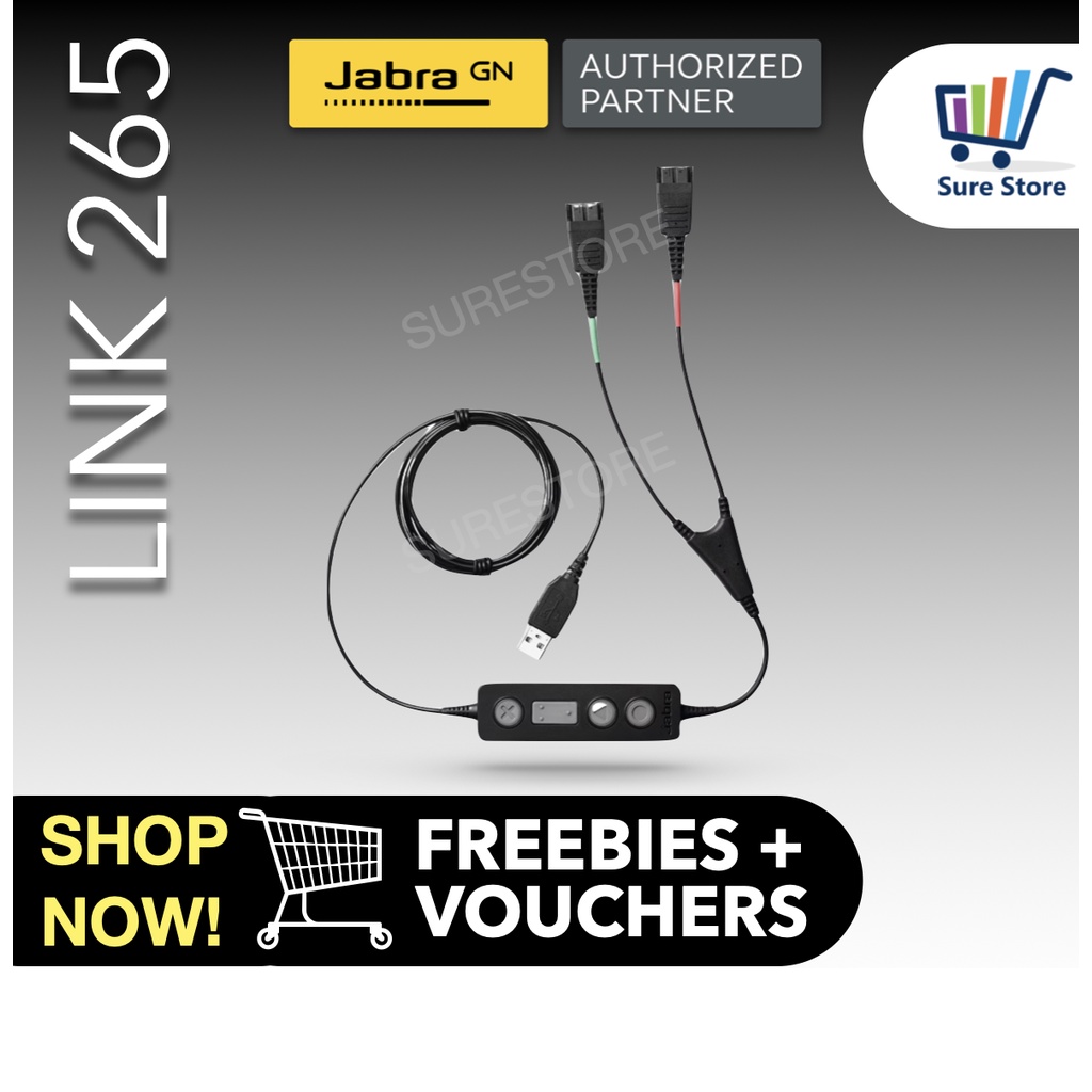 Jabra Link 265 USB/QD Training Cable | Shopee Philippines