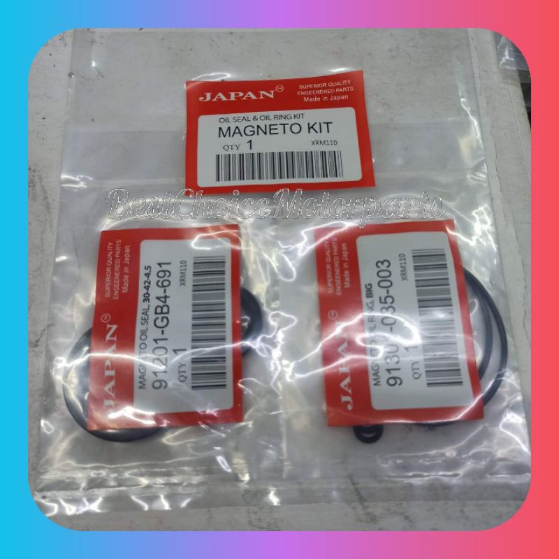 Magneto Kit oil Seal for XRM110 (JAPAN) | Shopee Philippines