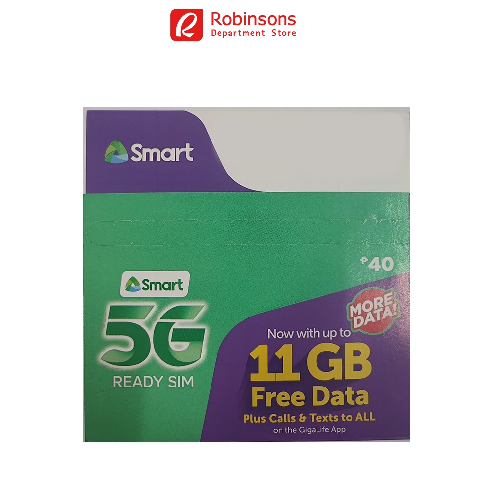 Smart 5G Ready Prepaid Sim Card | Shopee Philippines