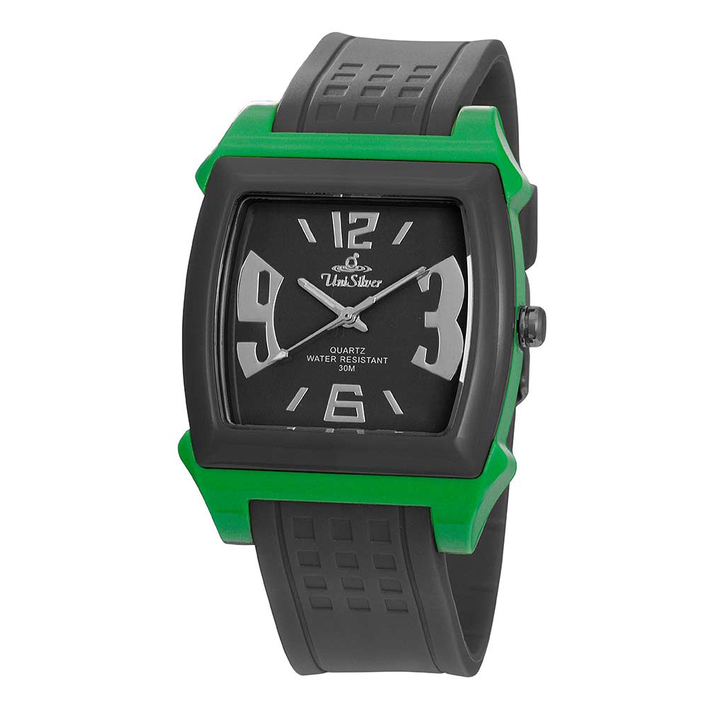 UniSilver TIME KANDY KRUSHHH MINI Kids' Small Analog Green/Black Rubber ...