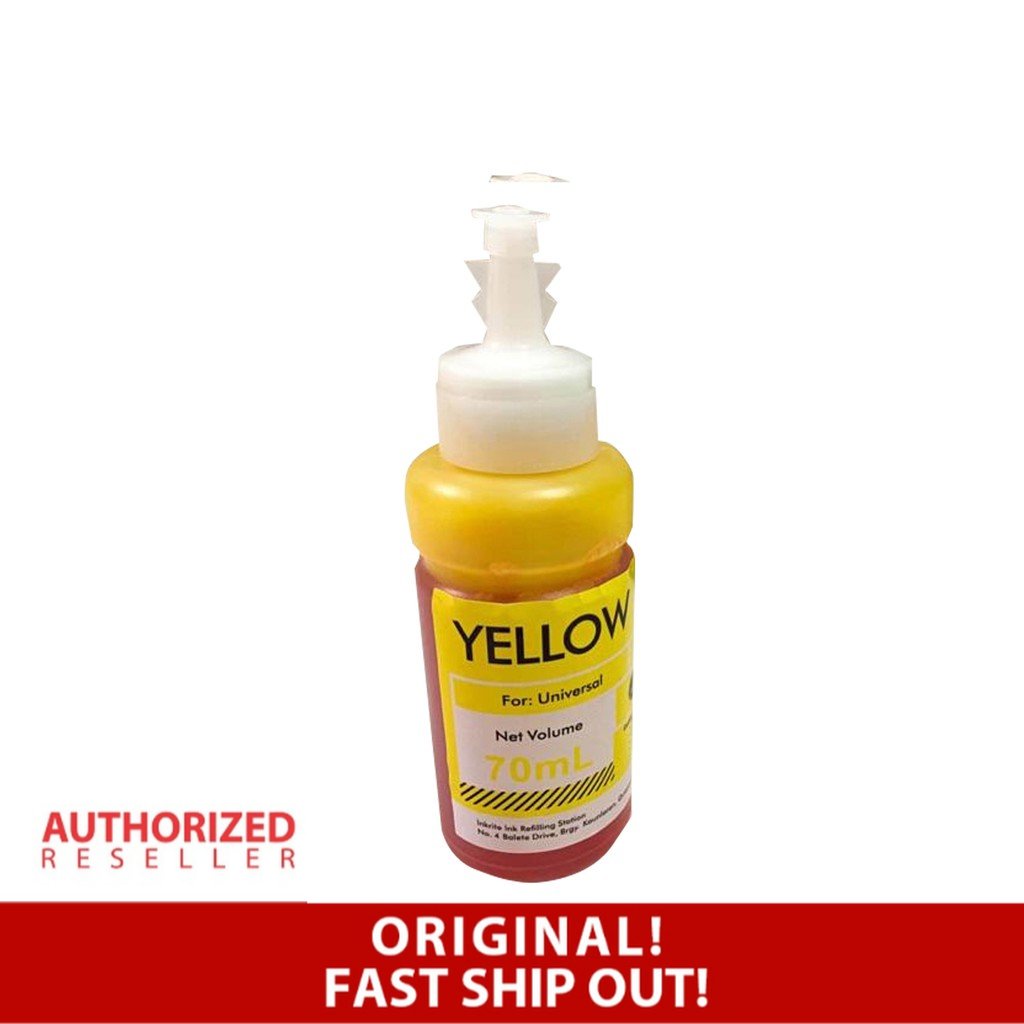 Inkjoy Yellow UV Dye Ink Universal (Dye For Inkjet) | Shopee Philippines