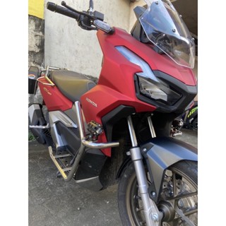 Honda Adv 160 Stainless Half Crashguard w/ MDL bracket ready | Shopee Philippines