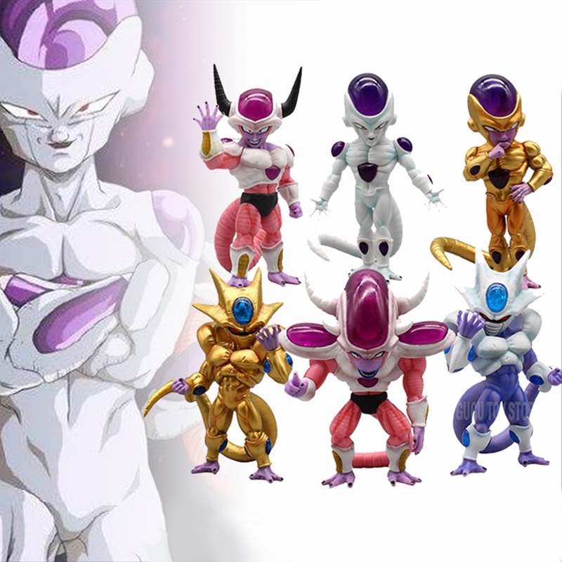 Dragon Ball Z Cooler Frieza First Second Third Form Figures Q Version Freezer Figures Coora Dbz ...