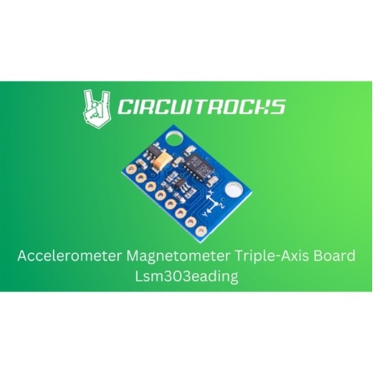 Accelerometer Magnetometer Triple-Axis Board Lsm303 | Shopee Philippines