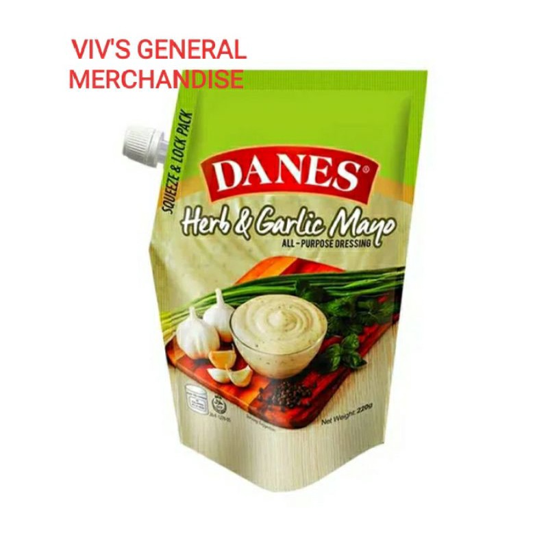 Danes Herbs and Garlic Mayo ( 220g ) | Shopee Philippines
