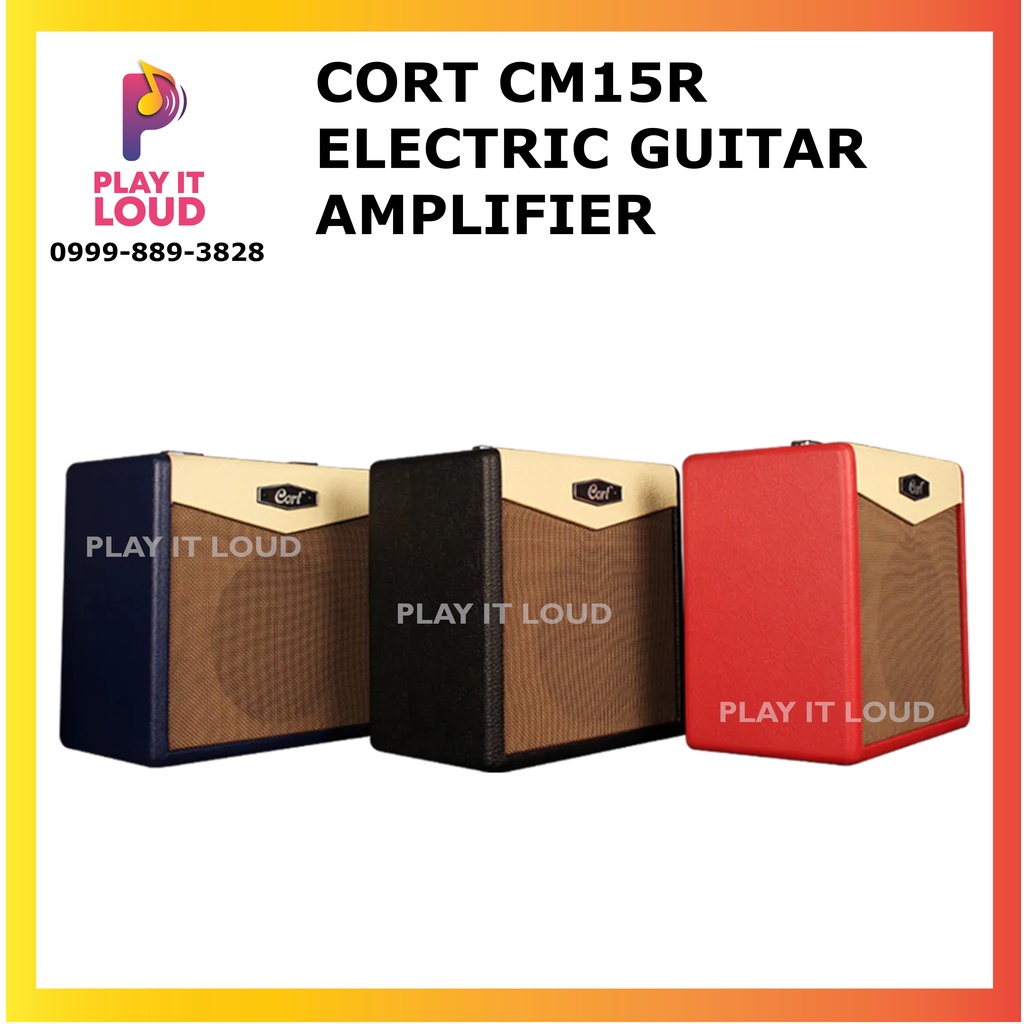 CORT CM15R ELECTRIC GUITAR AMPLIFIER with REVERB 15WATTS (CM15R ...