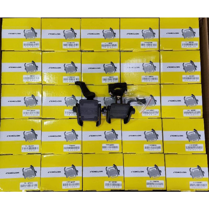 CP HOLDER MOTOWOLF CLAMP TYPE AND MIRROR MOUNT | Shopee Philippines