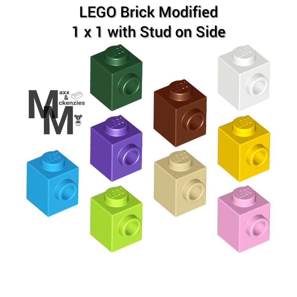 Brick, Modified 1x1 with Stud on Side / 1 x 1 (87087) LEGO Part ...