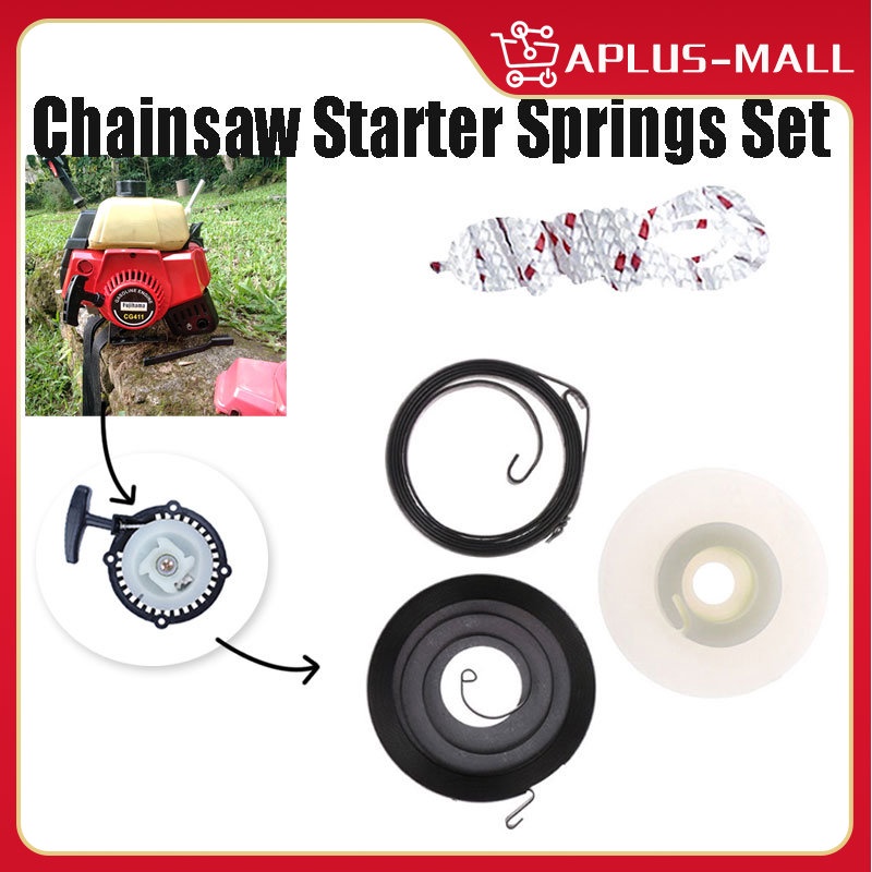 Chainsaw Starter Springs Set For 42 / 52 / 58cc Lawn Mower Spare Parts ...