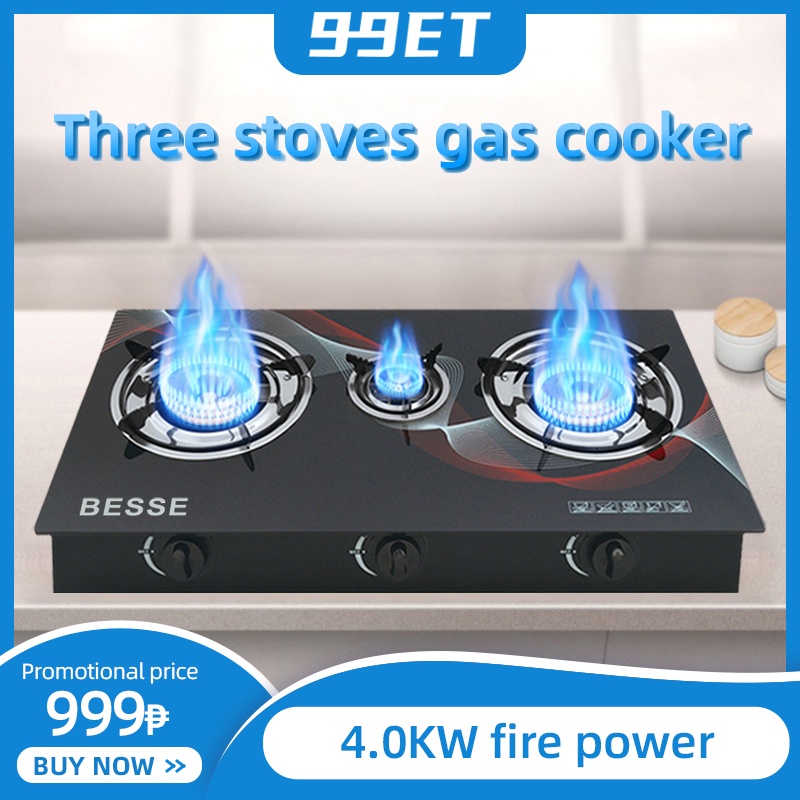 gas stove tempered glass surface butane stove portable electronic ...