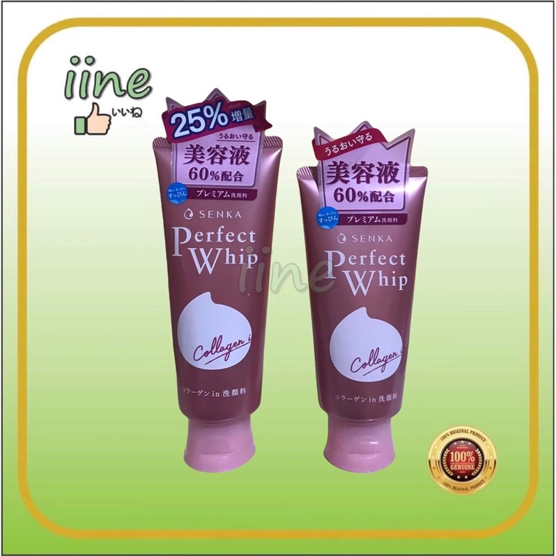 Shiseido Senka Perfect Whip Collagen 120g/ 150g | Shopee Philippines
