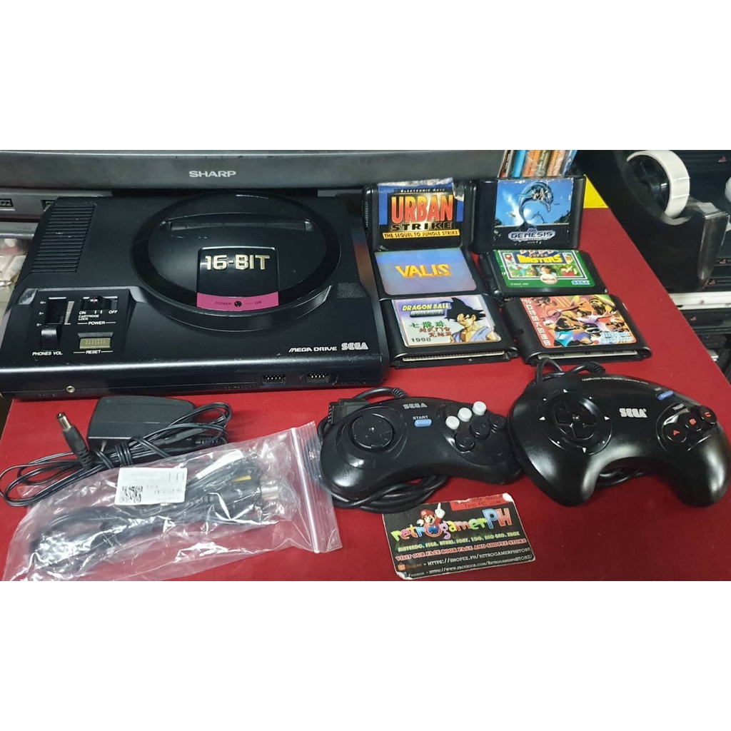 Original Sega Mega Drive (Model 1) Bundle Please Read Before buying ...