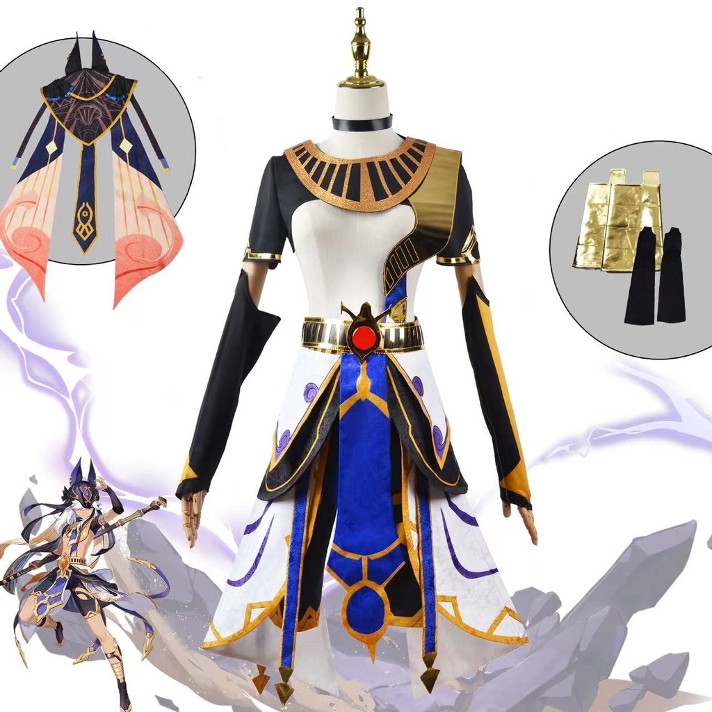 Genshin Impact Sumeru Cyno cosplay costume Cyno Set | Shopee Philippines