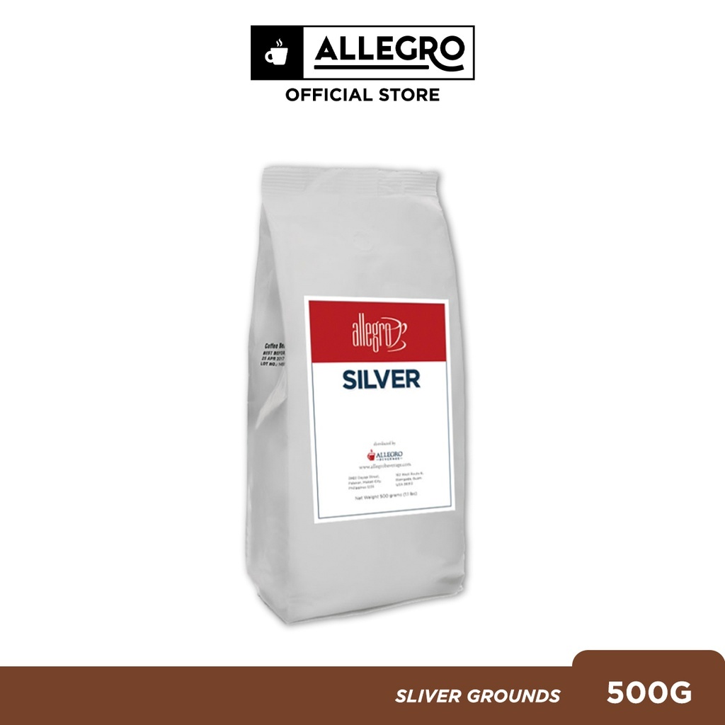ALLEGRO | Allegro Silver Coffee Grounds 500G | Shopee Philippines