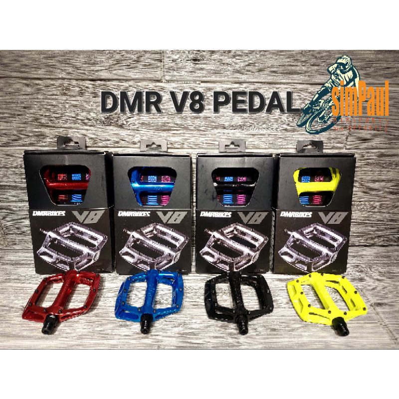 DMR V8 PEDAL *Black *Electric Blue *Electric Red *Lem Lime *Silver ...