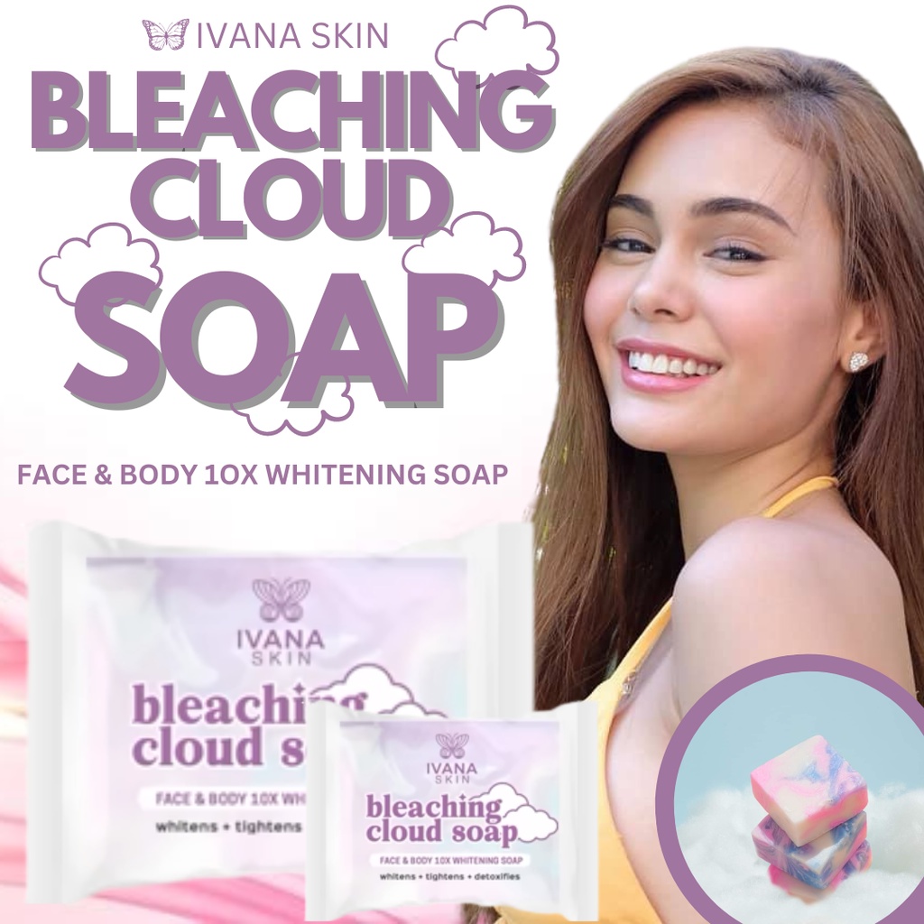 IVANA SKIN BLEACHING CLOUD SOAP | BRIGHTENING| | MICRO PEELING ...