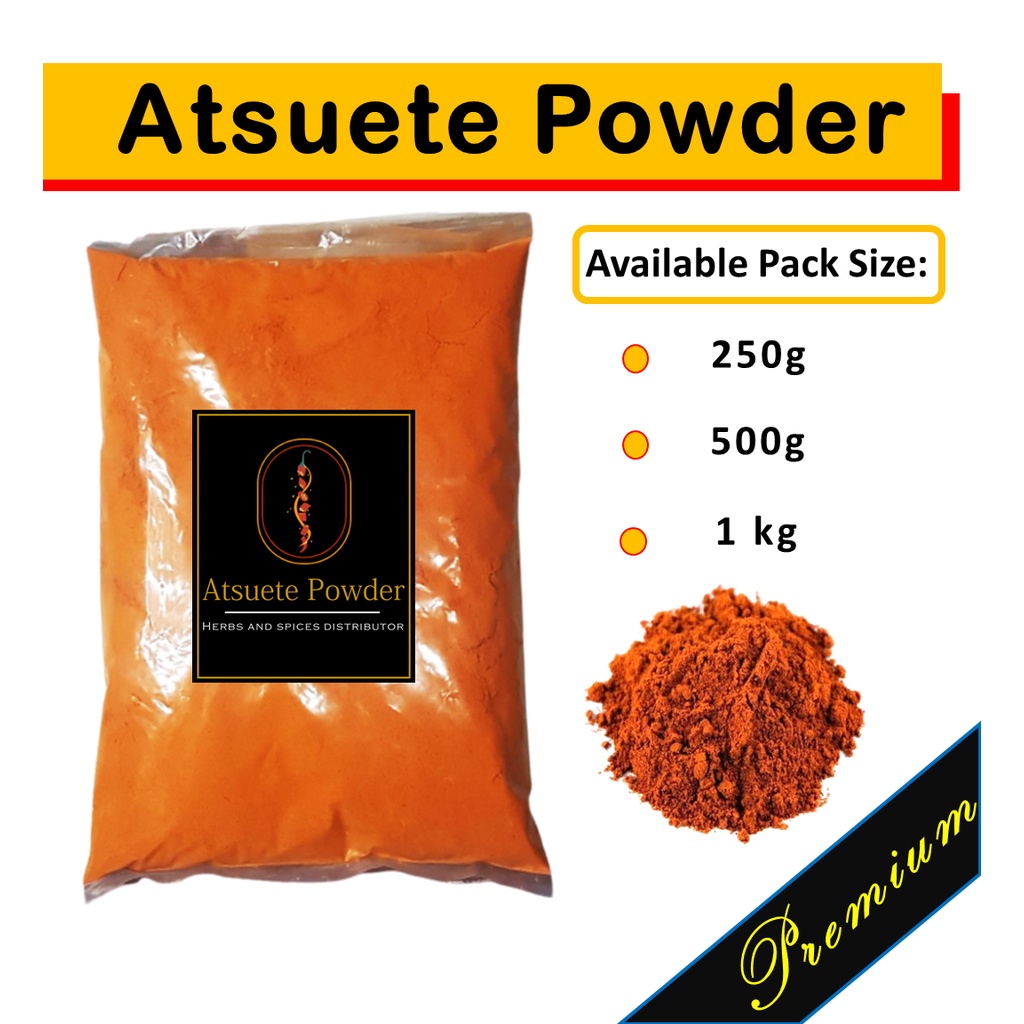Atsuete Powder in 250g, 500g & 1kg | Shopee Philippines