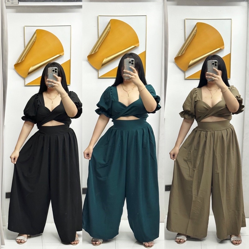 Krissy terno by Plus size collection ph | Shopee Philippines