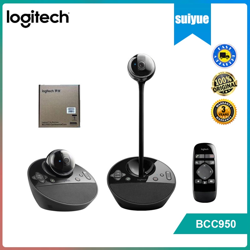 Logitech BCC950 Conference Webcam 1080P HD Webcam for Conference High ...