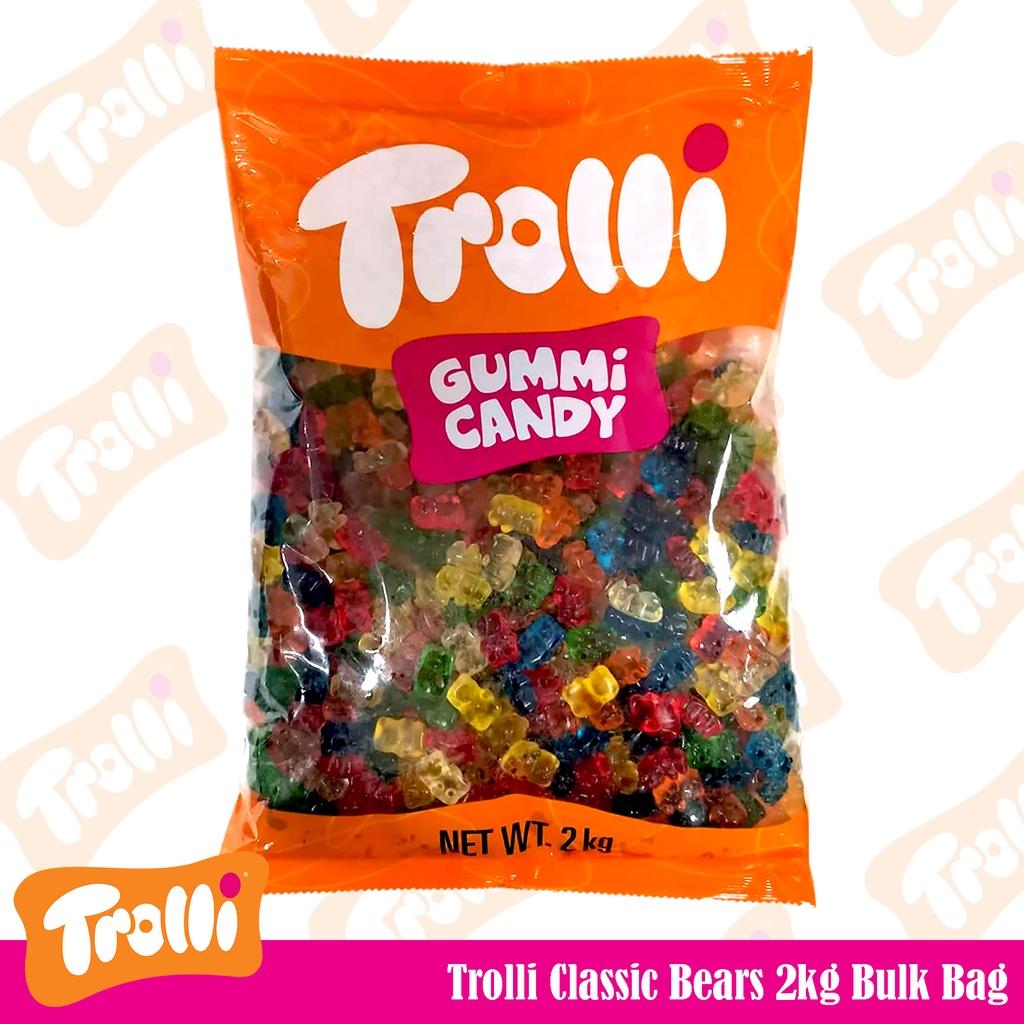 Trolli Classic Bears 2kg Bulk Bag - Gummi Candy | Shopee Philippines