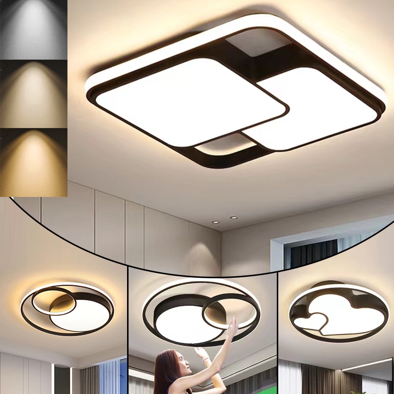 Ceiling Light 3 Color Ceiling Lamp Nordic Corridor Light Led Living ...