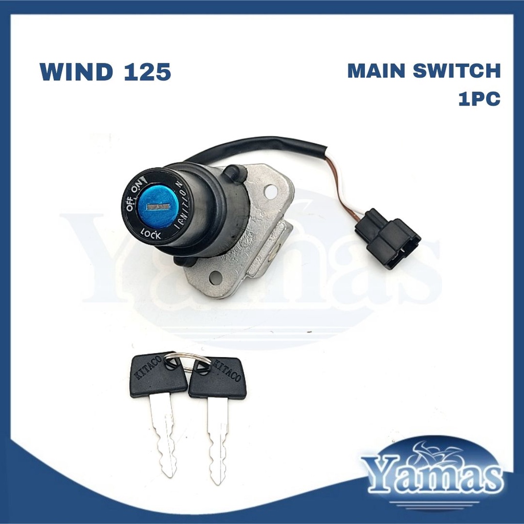 Ignition switch set/Key set Xrm 125 Wave 125 Honda Genuine parts - UniTop