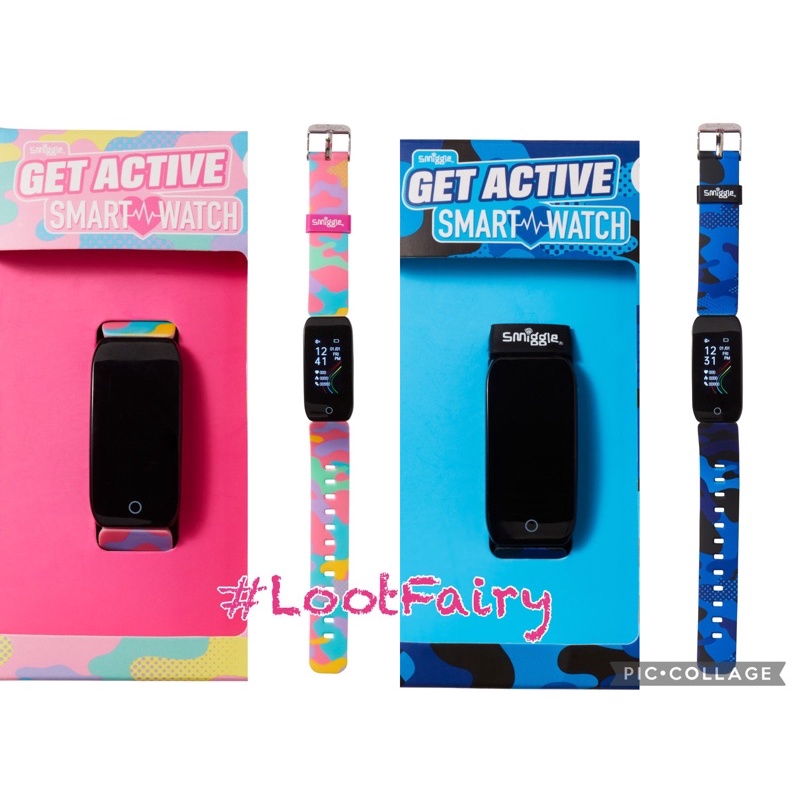 SMIGGLE GET ACTIVE SMART WATCH | Shopee Philippines