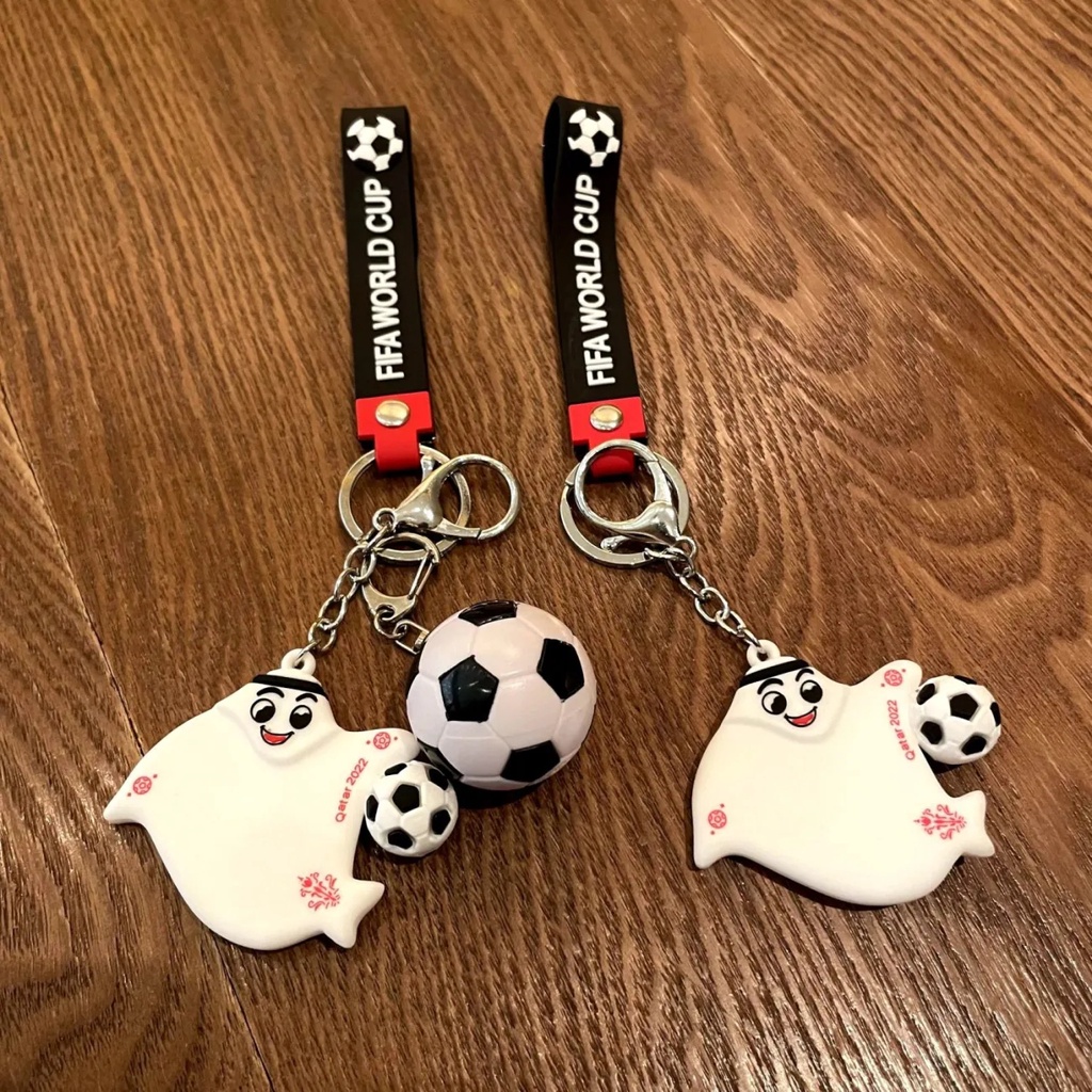 La'eeb Qatar 2022 World Cup mascot keychain fan pendant football ...