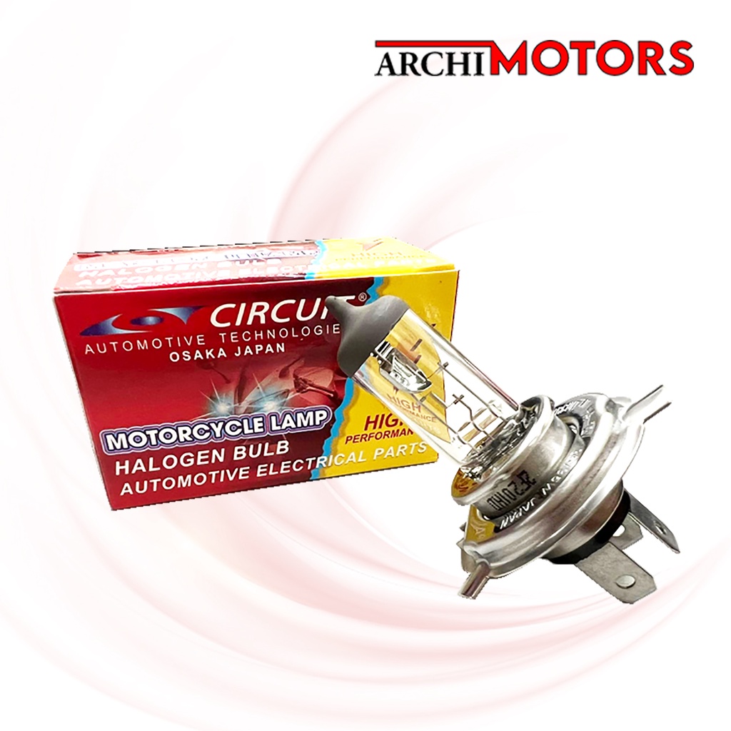 Halogen Bulb H4 Motorcycle 12v 35/35w Circuit | Shopee Philippines