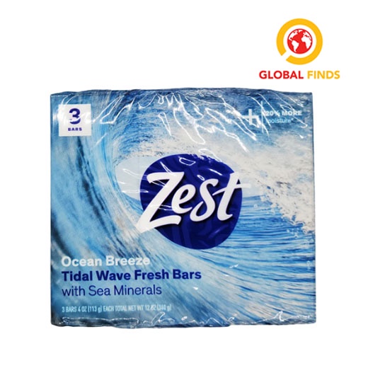 ZEST Bath Ocean Breeze Soap 4.0oz | Shopee Philippines
