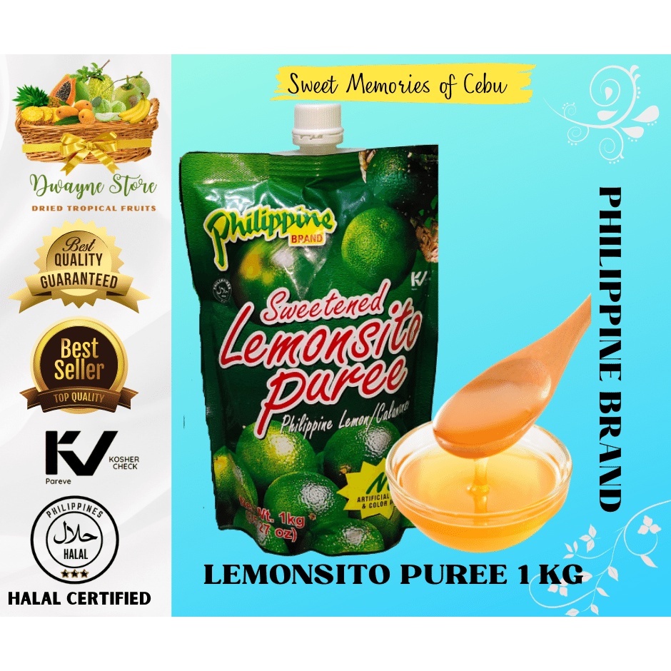 Lemonsito Puree 1kg, Sweetened, Philippine Brand | Shopee Philippines