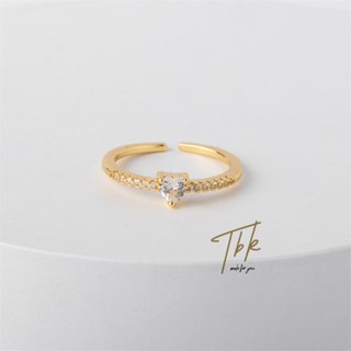 TBK Ring Gold Plated Accessories For Women 864r | Shopee Philippines