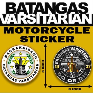 batangas varsitarian logo sticker bv | Shopee Philippines
