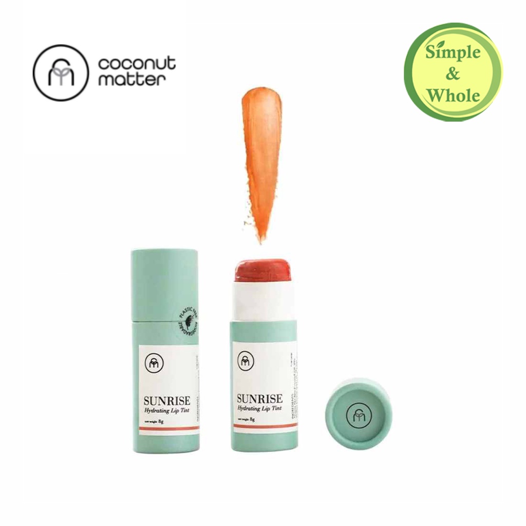 Coconut Matter SUNRISE Tinted Hydrating Coconut Lip Balm 8g | Shopee ...