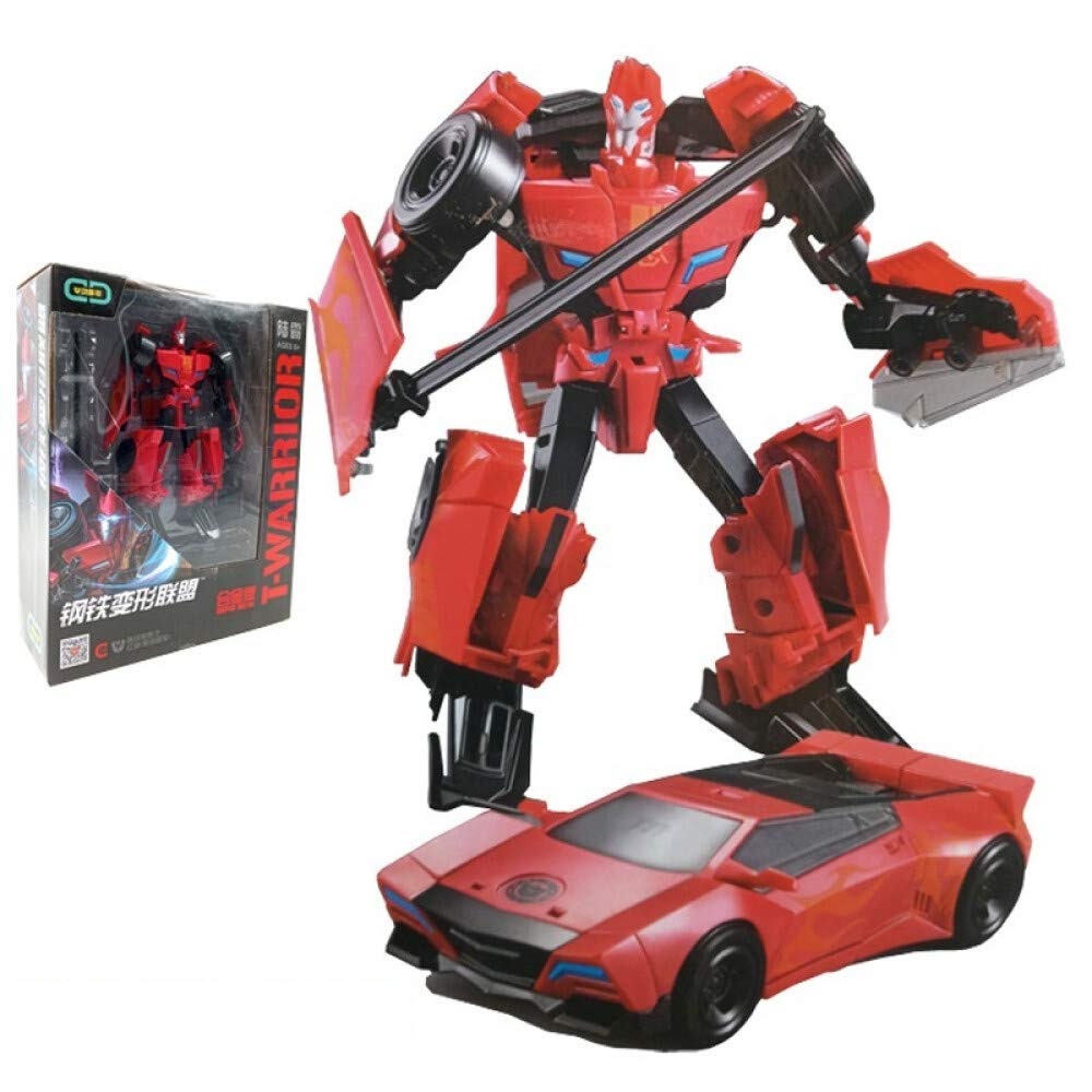 Transformers Autobot Sideswipe Muscle Sports Car Vehicle Mecha Robot ...