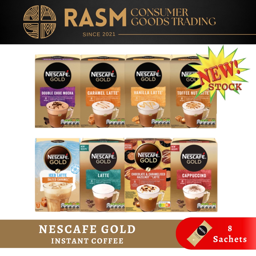 Nescafe Gold Instant Coffee Collection (8 Sachets) | Shopee Philippines