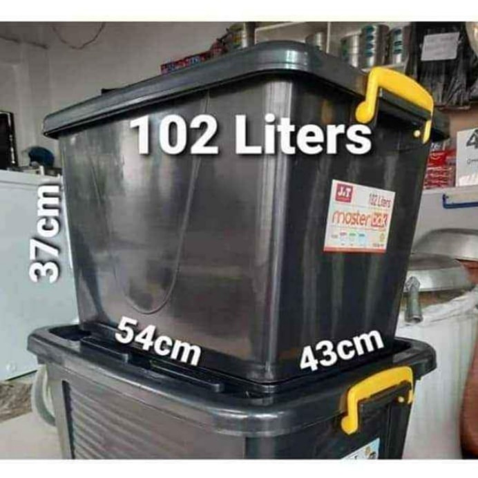 (Metro Manila only SF C/O Buyer)102L J&T MASTER BOX STORAGE BOX PLASTIC ...