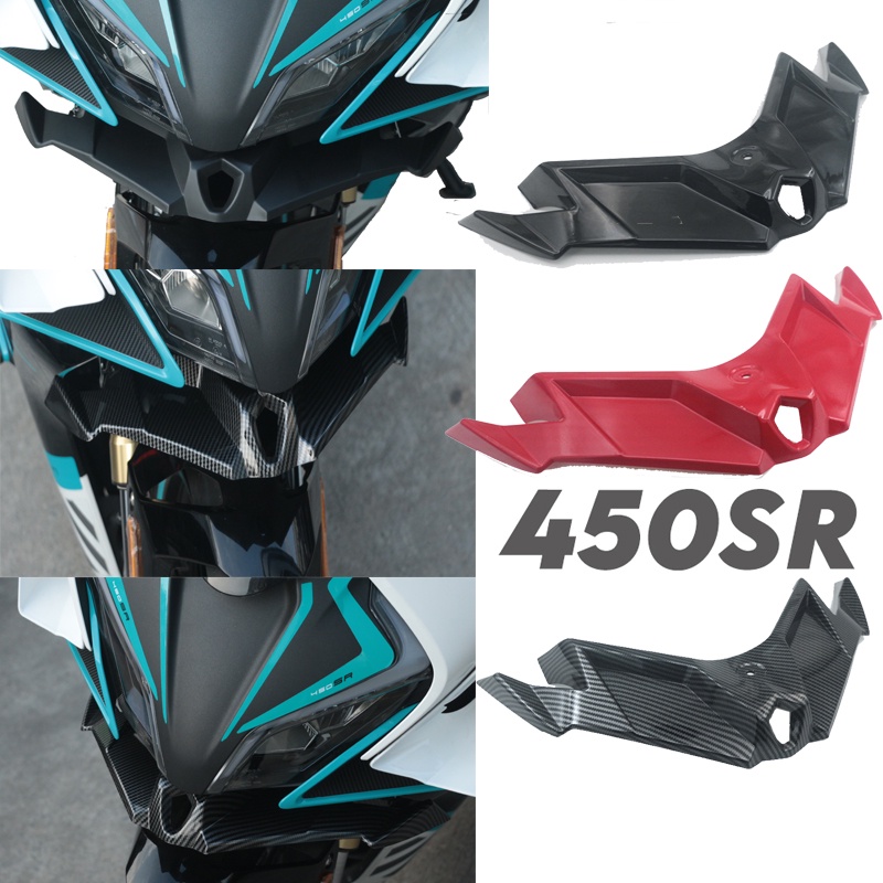 CFMOTO 450SR ABS Front Fairing Aerodynamic Winglet Windshield | Shopee ...