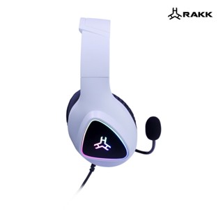 RAKK HUNI Wired 3.5 AUX STEREO SOUND 16.4M RGB COLORS Gaming Headset ...
