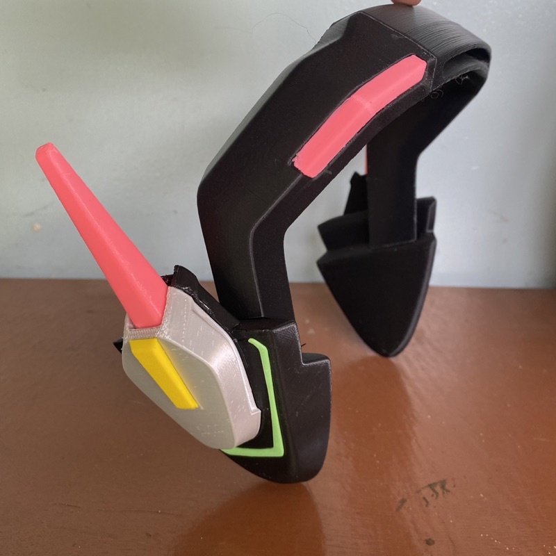 DVA Headset Cosplay Overwatch Headdress | Shopee Philippines
