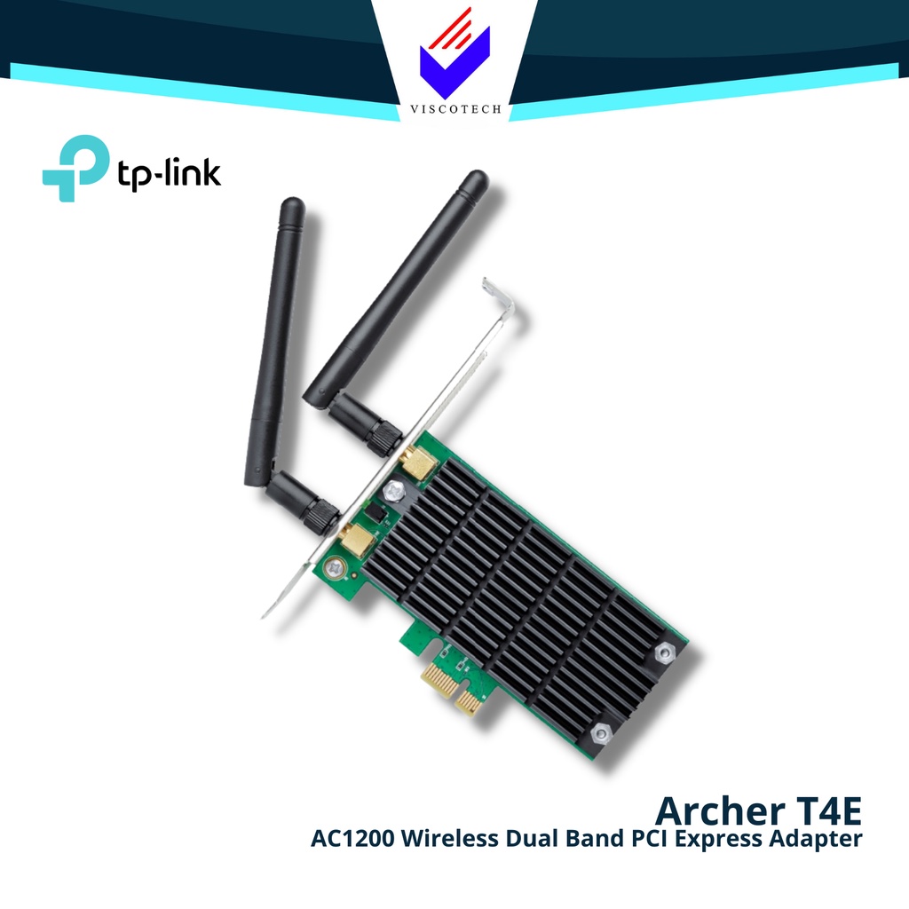 TP-Link ARCHER T4E AC1200 Wireless Dual Band Pci Express Adapter ...